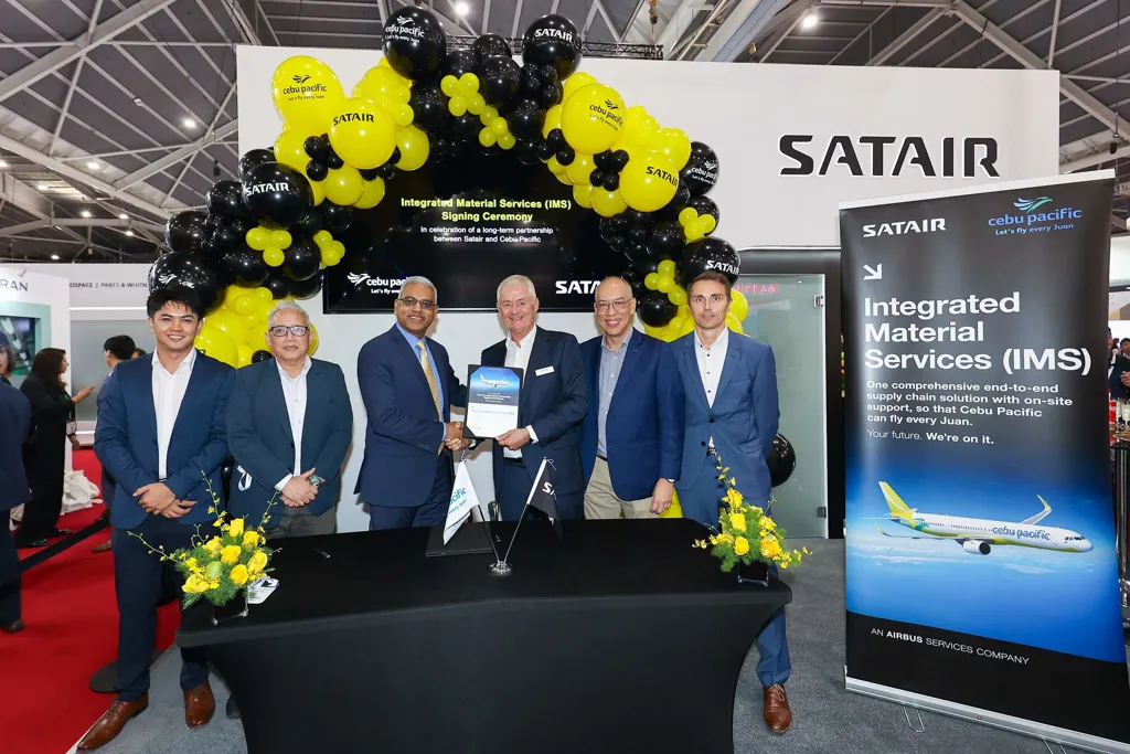 Satair and Cebu Pacific